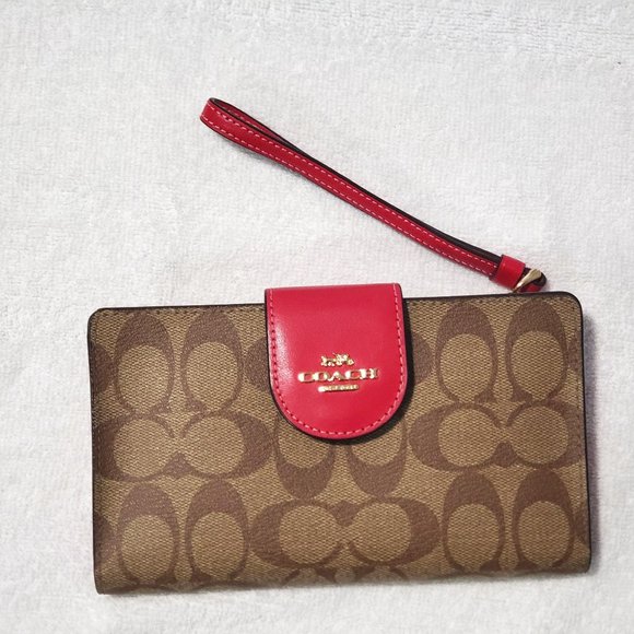 Coach | Bags | Coach Tech Phone Wallet | Poshmark